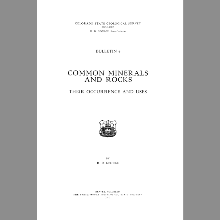 MS-53 Colorado Stratigraphic Chart - Colorado Geological Survey