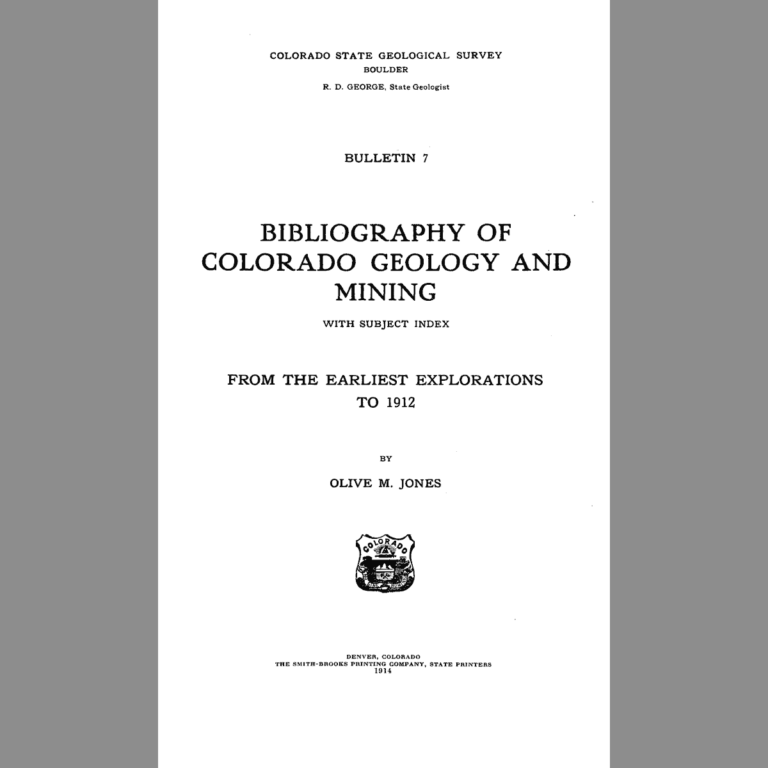MS-53 Colorado Stratigraphic Chart - Colorado Geological Survey