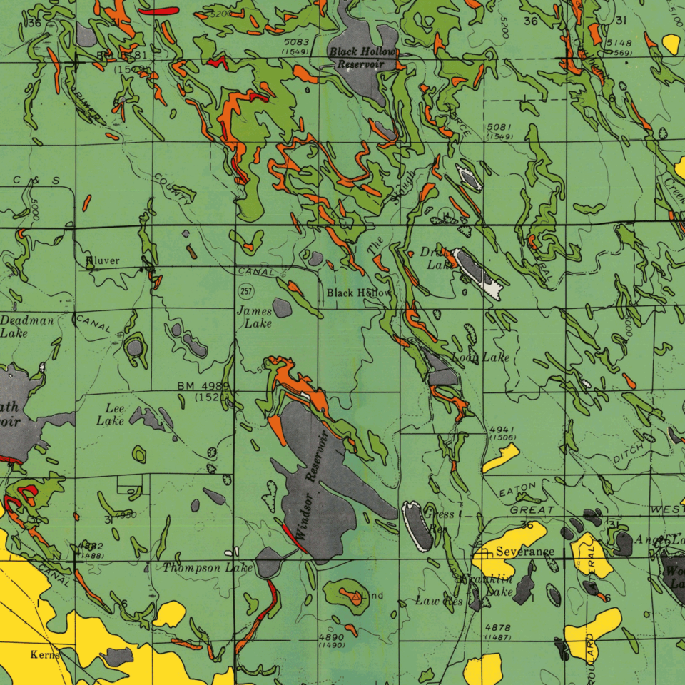 MI-94 Colorado Geologic Time Scale Bookmark - Colorado Geological Survey