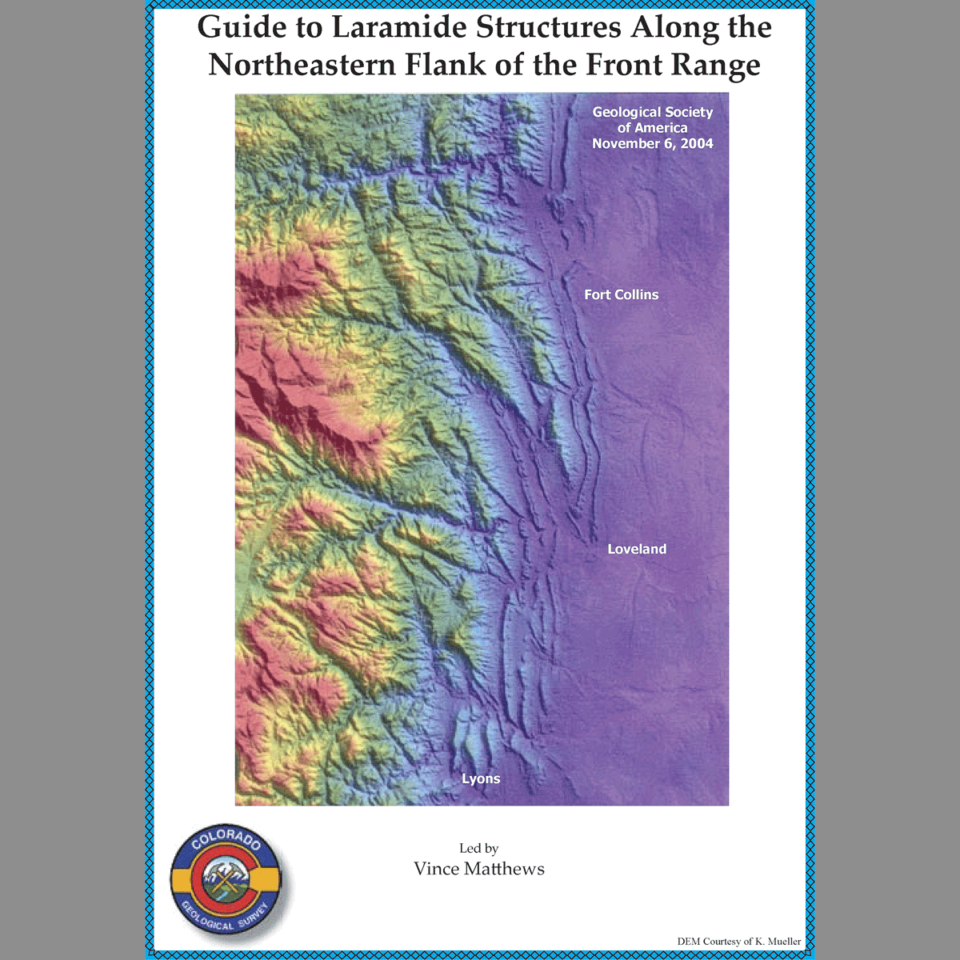 FT-04-01 Guide to Laramide Structures Along the Northeastern Flank of ...