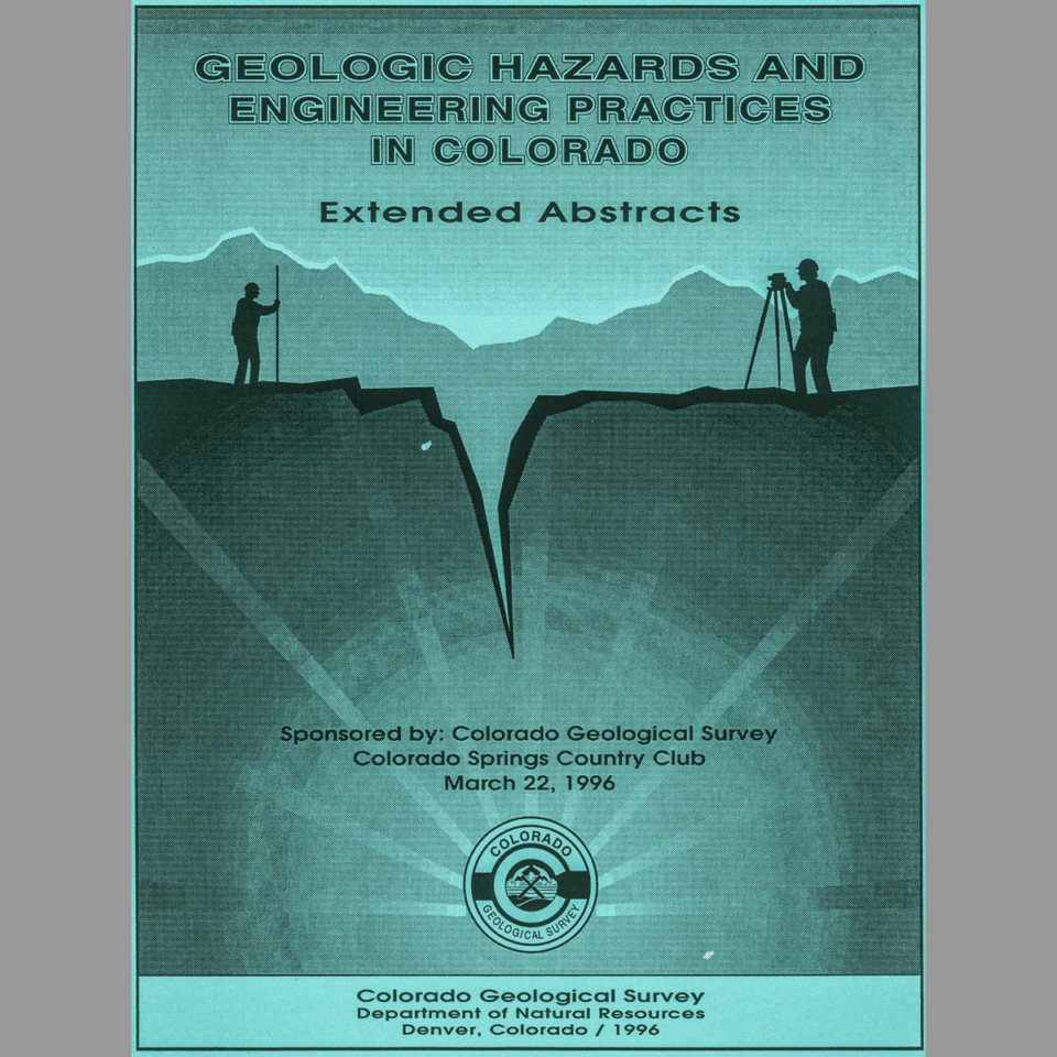HAZ-1996-01 Geologic Hazards and Engineering Practices in Colorado ...