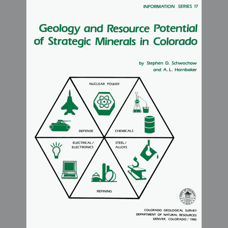 B-32 Prairie, Peak and Plateau: A Guide to the Geology of Colorado ...