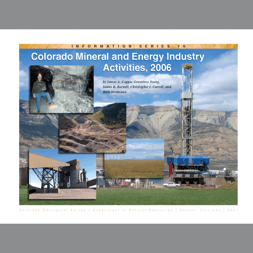 IS-75 Colorado Mineral and Energy Industry Activities 2006 - Colorado ...
