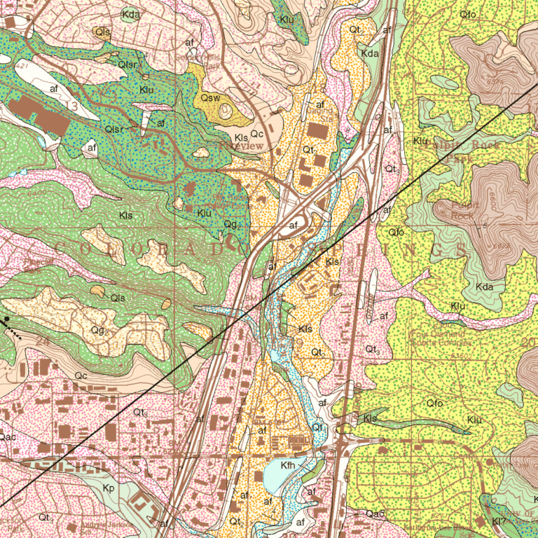 OF-01-03 Geologic Map of the Pikeview Quadrangle, El Paso County ... OF-01-03 Geologic Map of the Pikeview Quadrangle, El Paso County ...