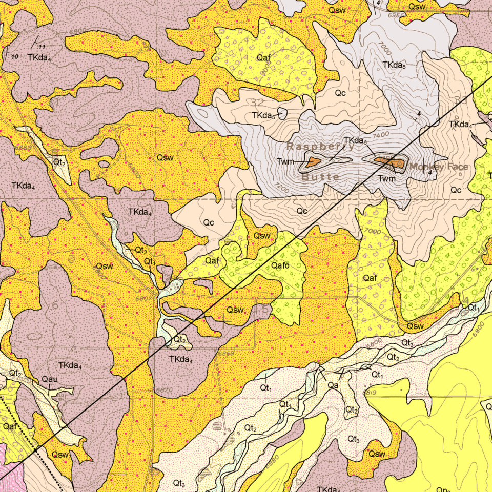 OF-05-07 Geologic Map of the East Half of the Larkspur Quadrangle ...