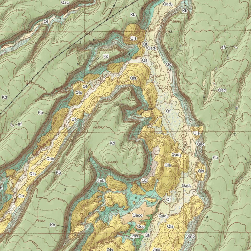 OF-08-03 Geologic Map of the Hoovers Corner Quadrangle, Montrose County ...