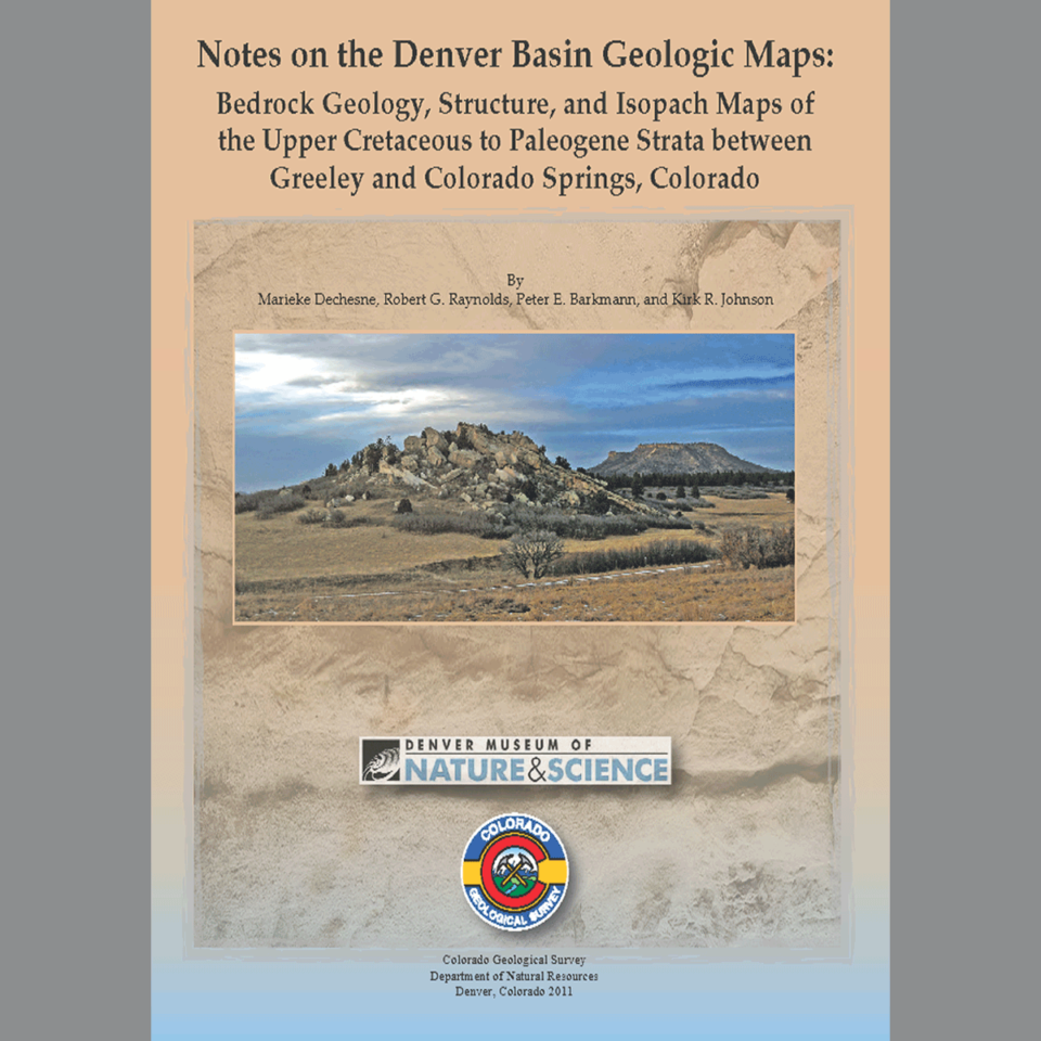 OF-11-01 Notes on the Denver Basin Geologic Maps: Bedrock Geology ...