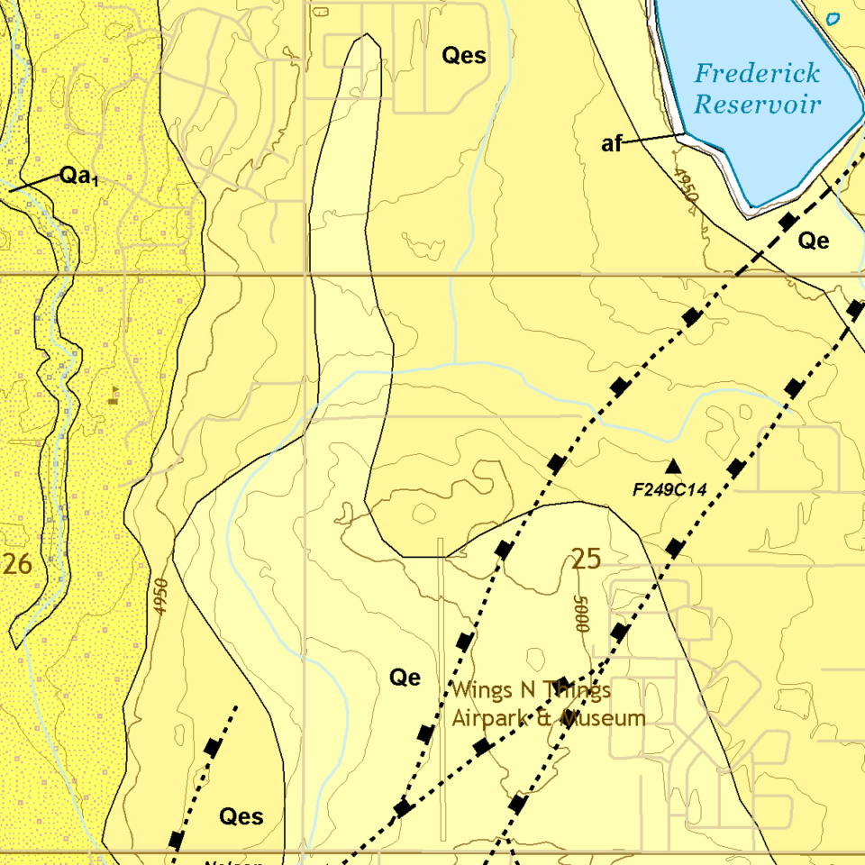 OF-18-01 Geologic Map of the Frederick Quadrangle, Weld and Broomfield ...