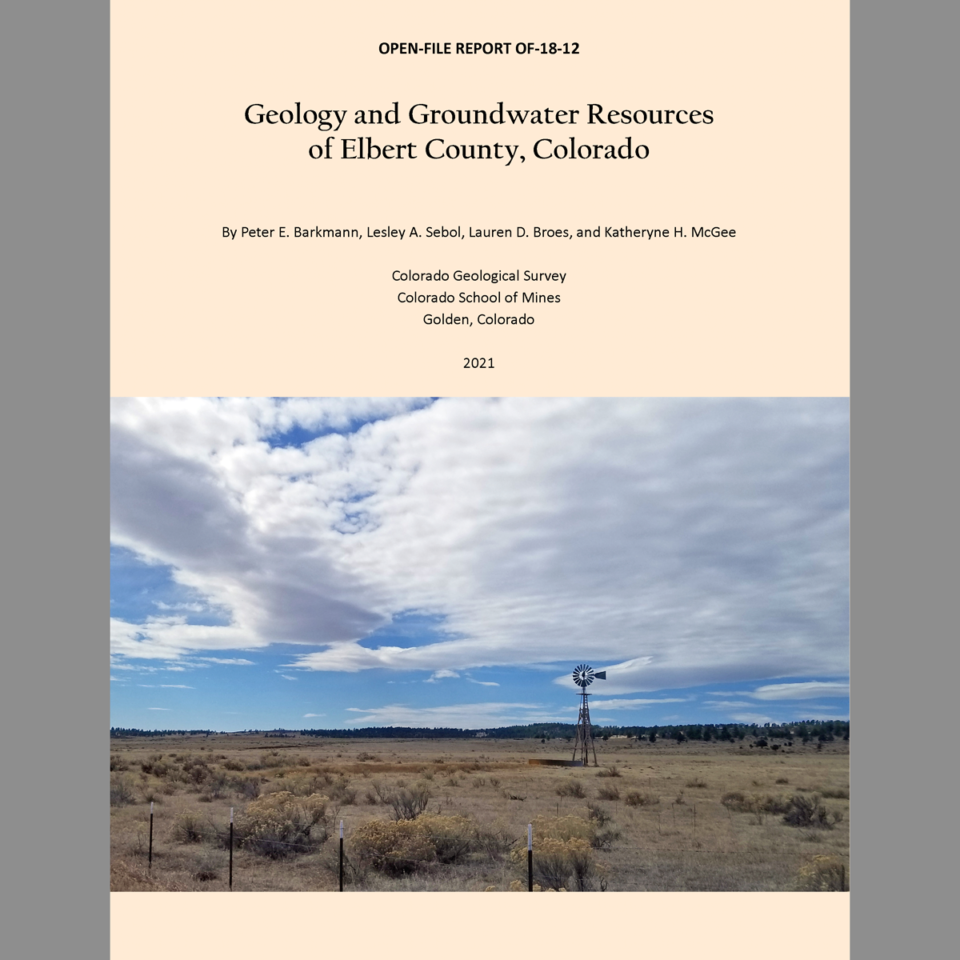 Groundwater - Colorado Geological Survey