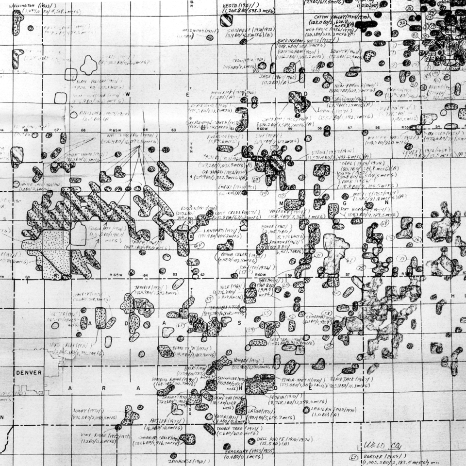 OF-75-09 Oil and Gas Fields of Colorado - Colorado Geological Survey