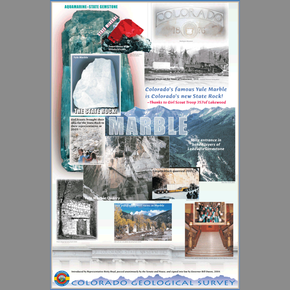 PO-07 Poster - Yule Marble - Colorado Geological Survey