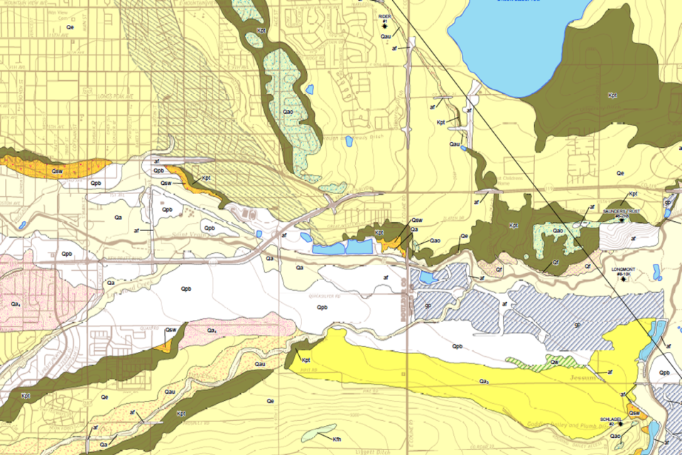 OF-16-05 Geologic Map of the Longmont Quadrangle, Boulder and Weld ...