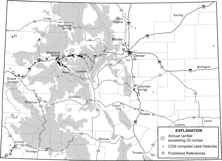 Collapsible Soils - Colorado Geological Survey - Colorado Geological Survey