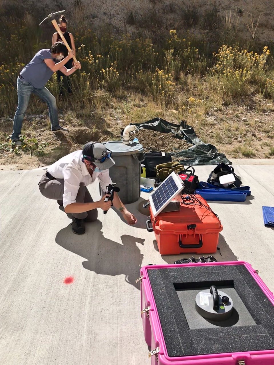 Seismometer installed on campus - Colorado Geological Survey - Colorado ...